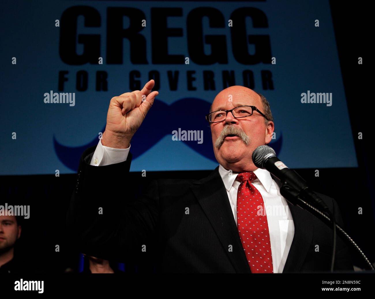 John Gregg, Democratic candidate for Indiana governor, talks about ...