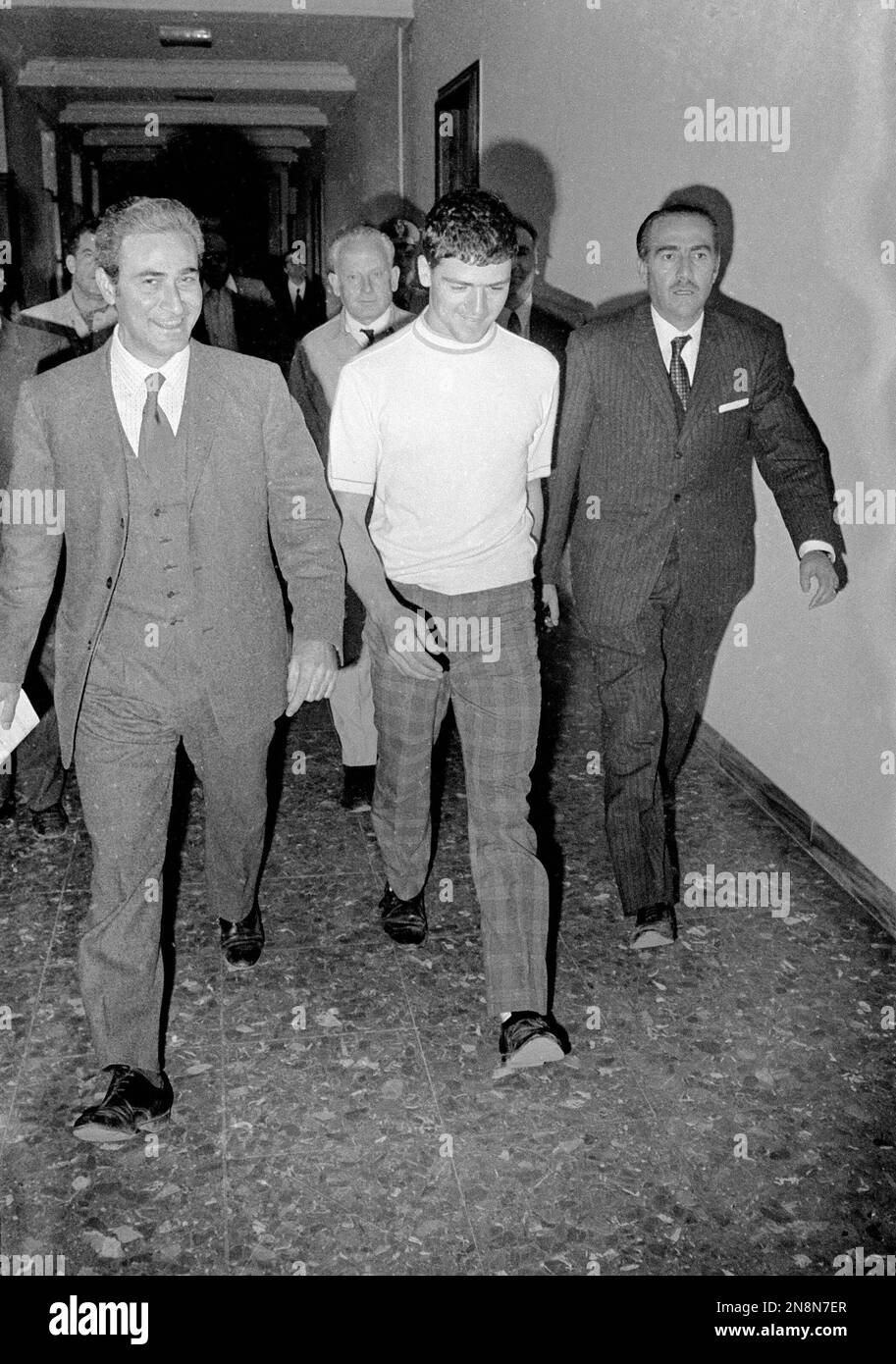 All smiles, 20-year-old Vietnam war veteran Raffaele Minichiello walks ...