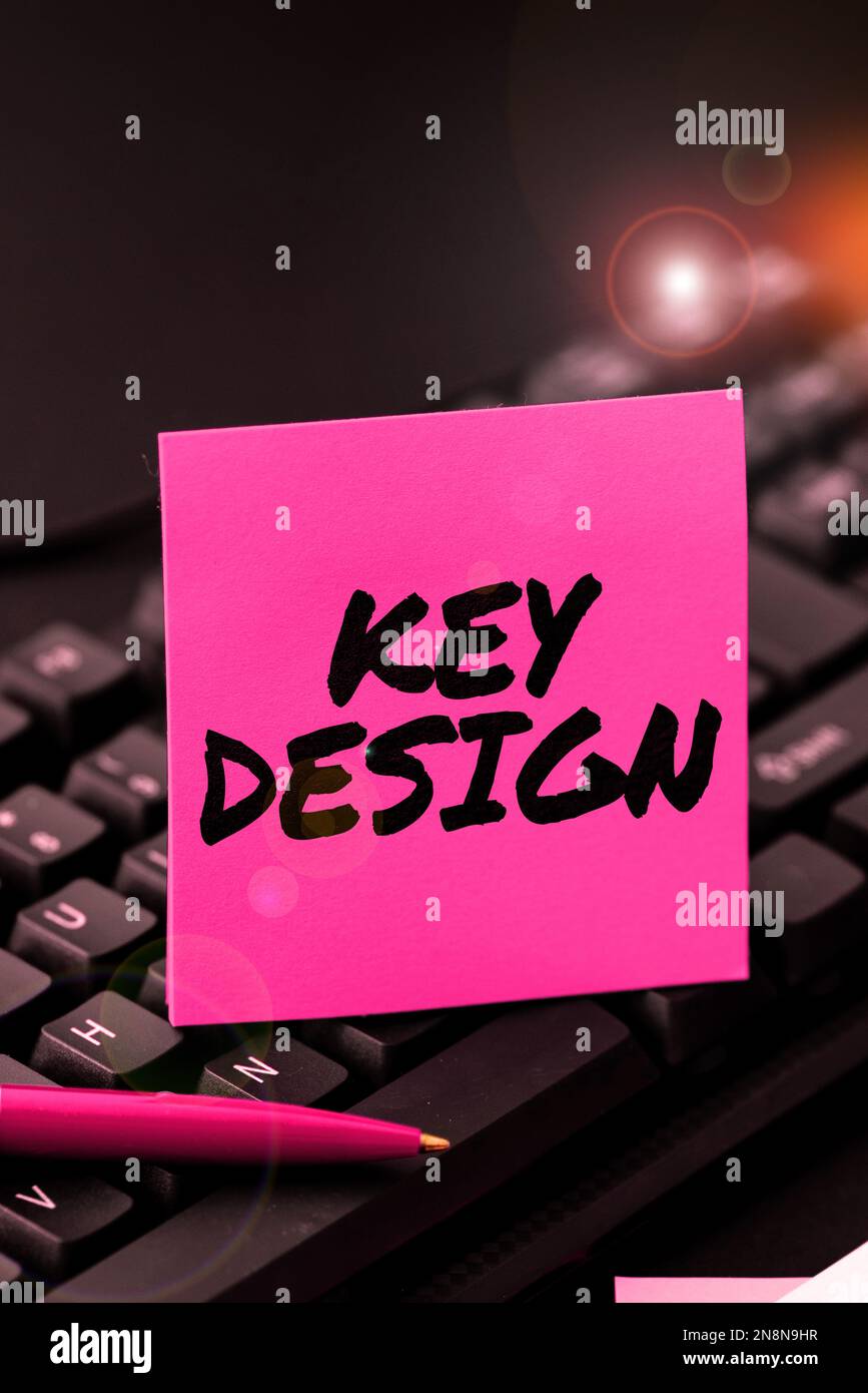 Conceptual display Key Design. Concept meaning a necessary or very ...