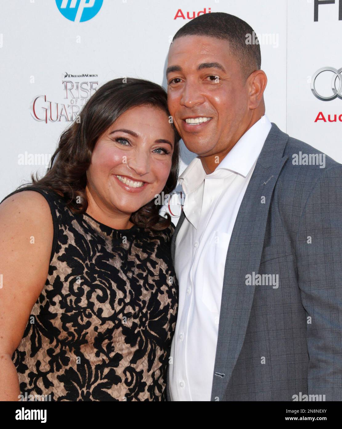 TV personality Jo Frost and Darrin Jackson arrive at the "Rise Of The ...