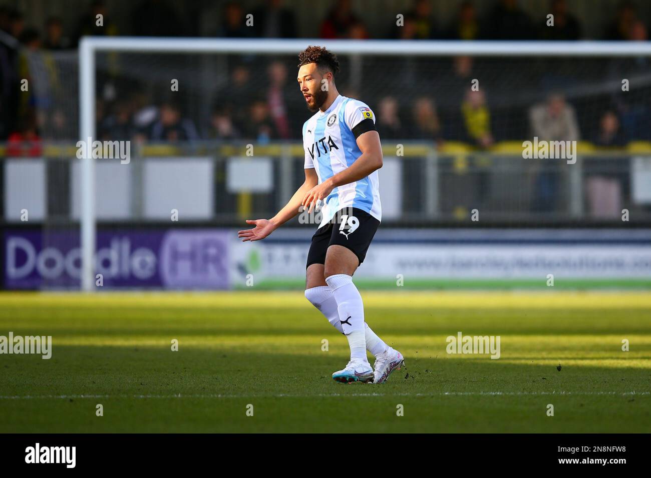 The EnviroVent Stadium, Harrogate, England - 11th February 2023 Kyle ...