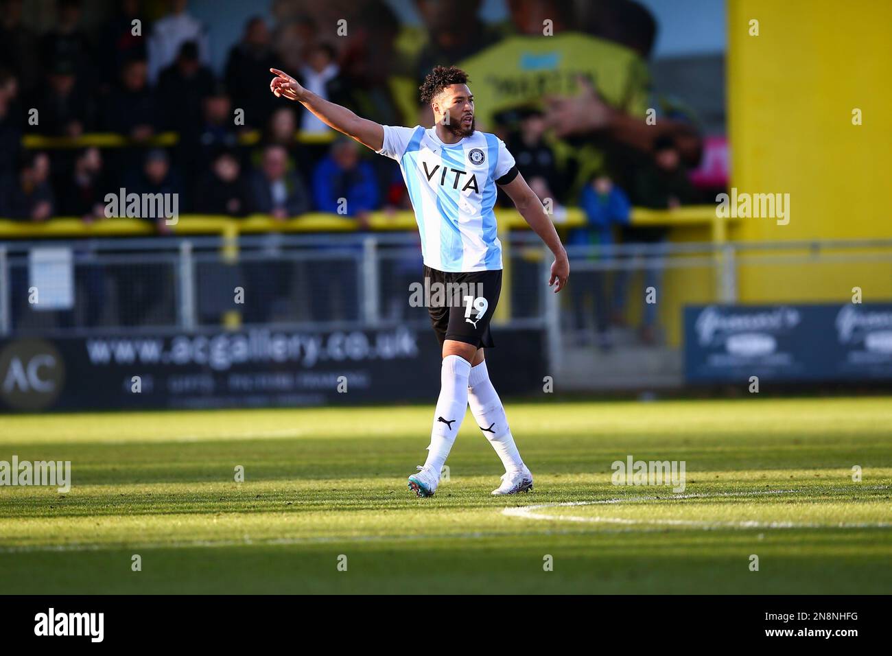 The EnviroVent Stadium, Harrogate, England - 11th February 2023 Kyle ...