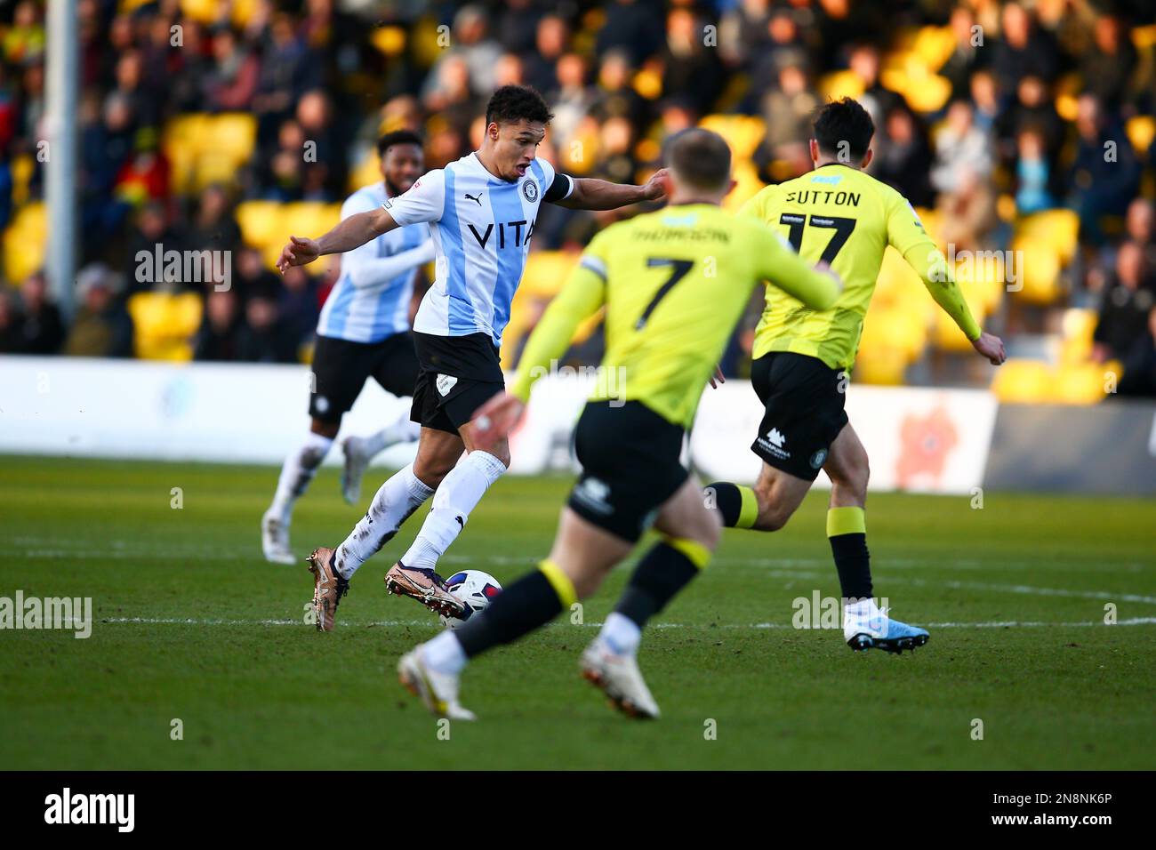 The EnviroVent Stadium, Harrogate, England - 11th February 2023 Kyle ...