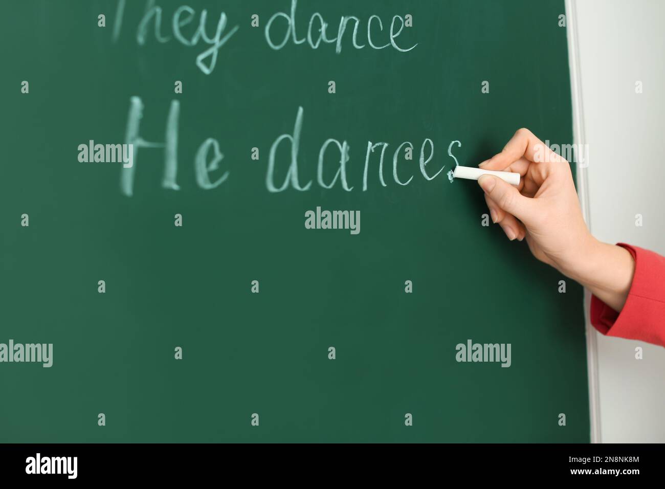 English grammar classroom wall hi-res stock photography and images - Alamy