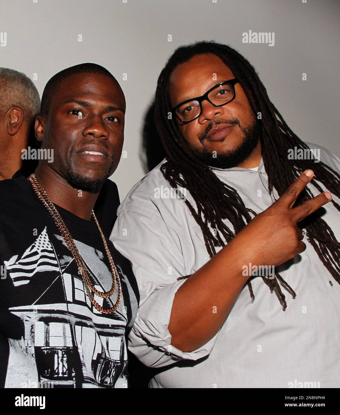 Actor and comedian Kevin Hart and director Chris Robinson attend BET ...