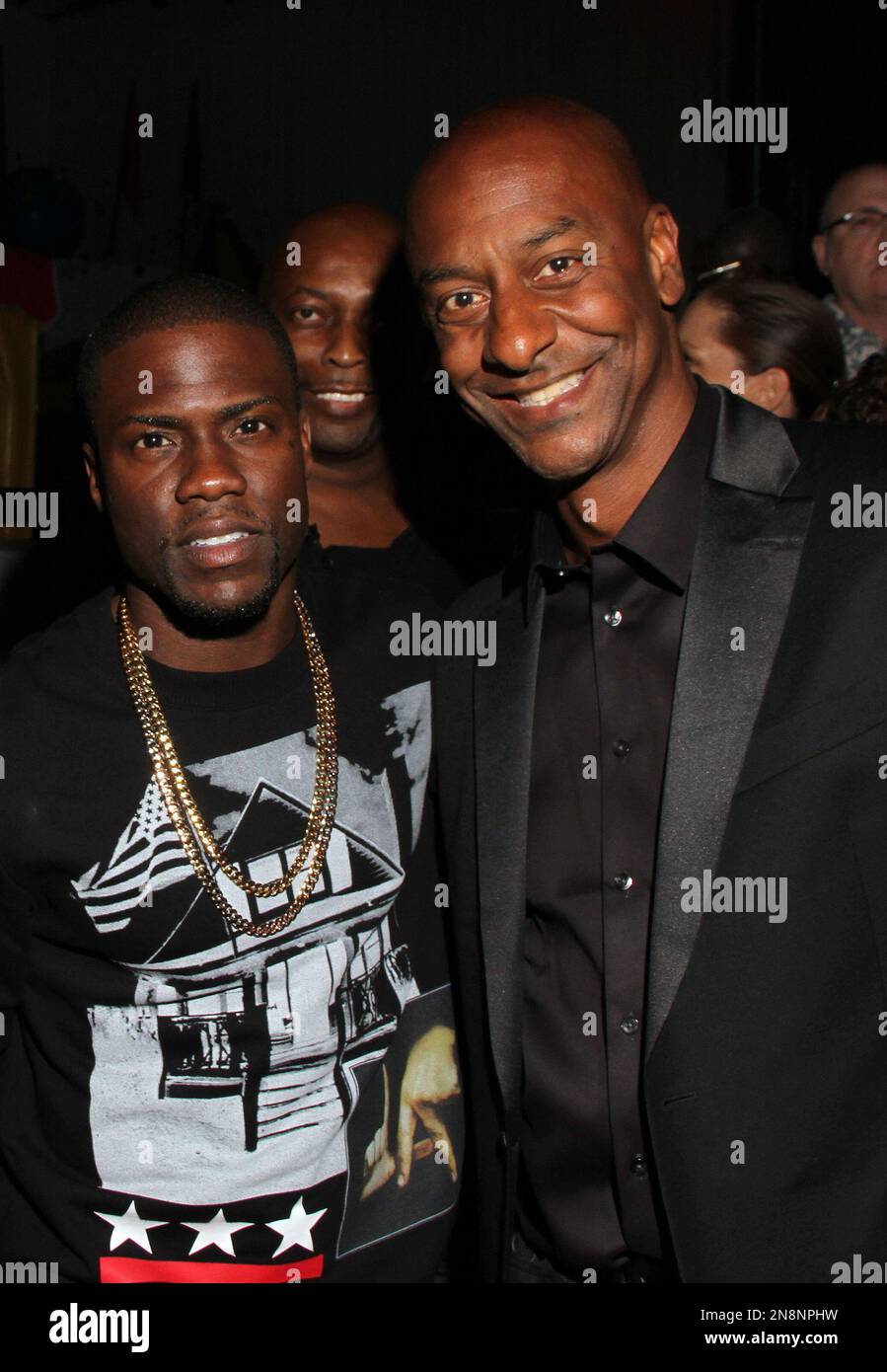 Show co-creator, actor and comedian Kevin Hart and BET President ...