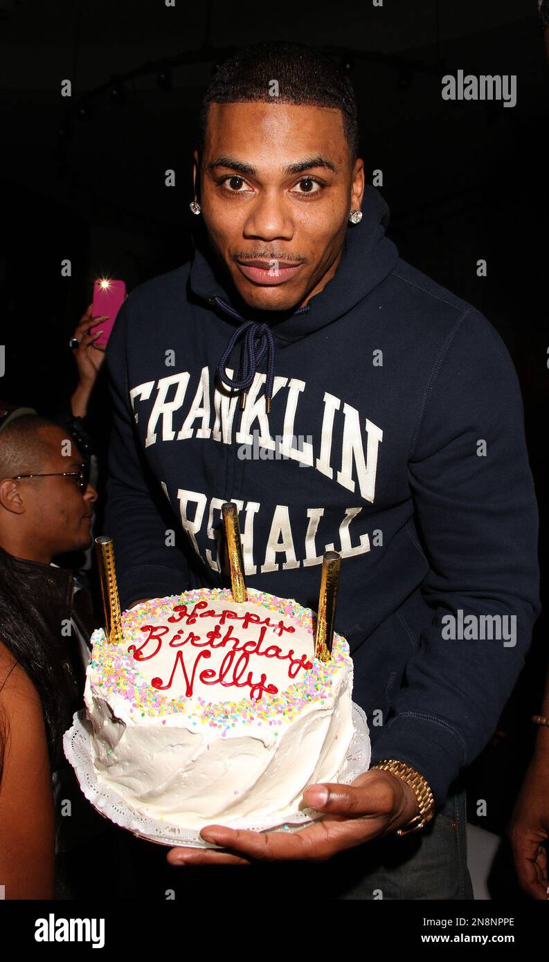 Rapper and actor Nelly celebrates his birthday at BET Real Husbands of ...