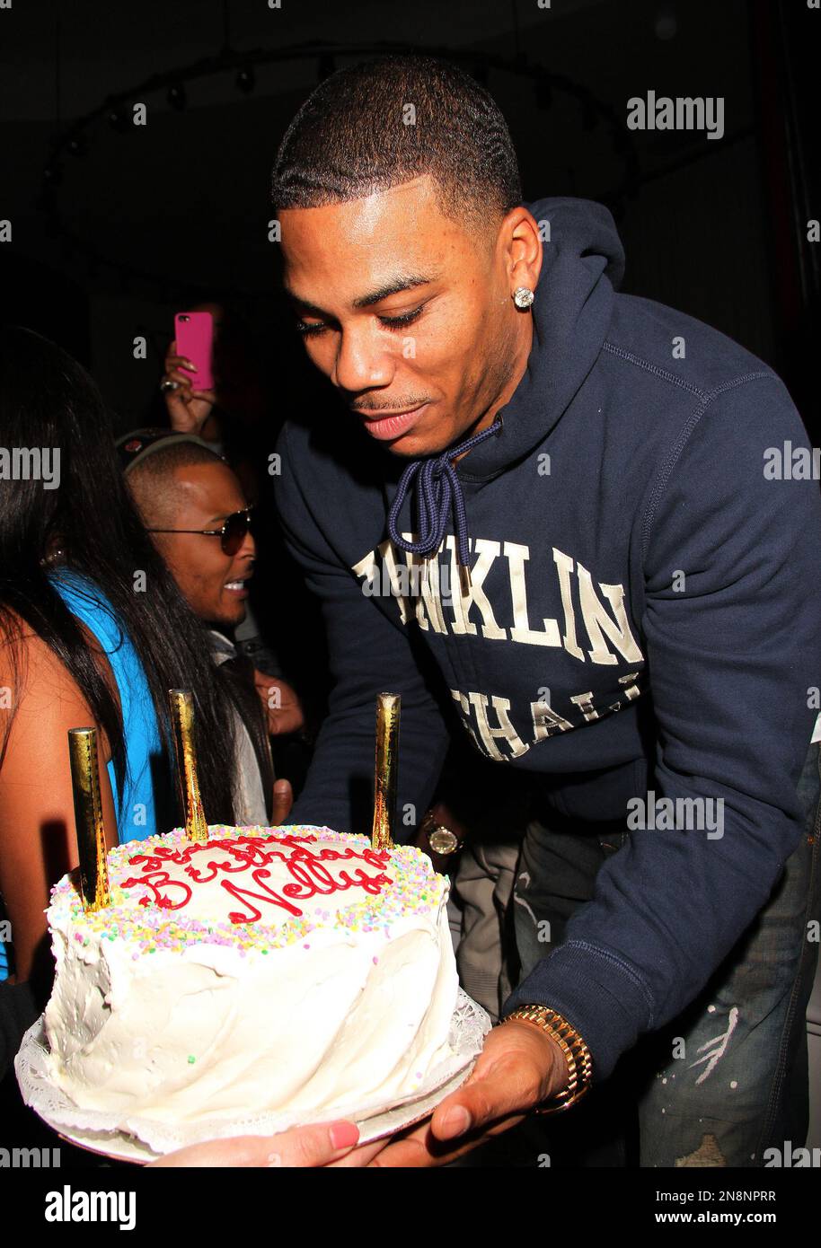 Rapper and actor Nelly celebrates his birthday at BET Real Husbands of ...