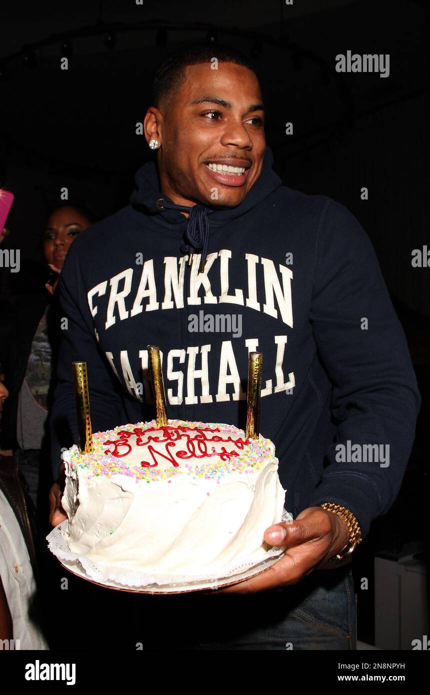 Rapper and actor Nelly celebrates his birthday at BET Real Husbands of ...