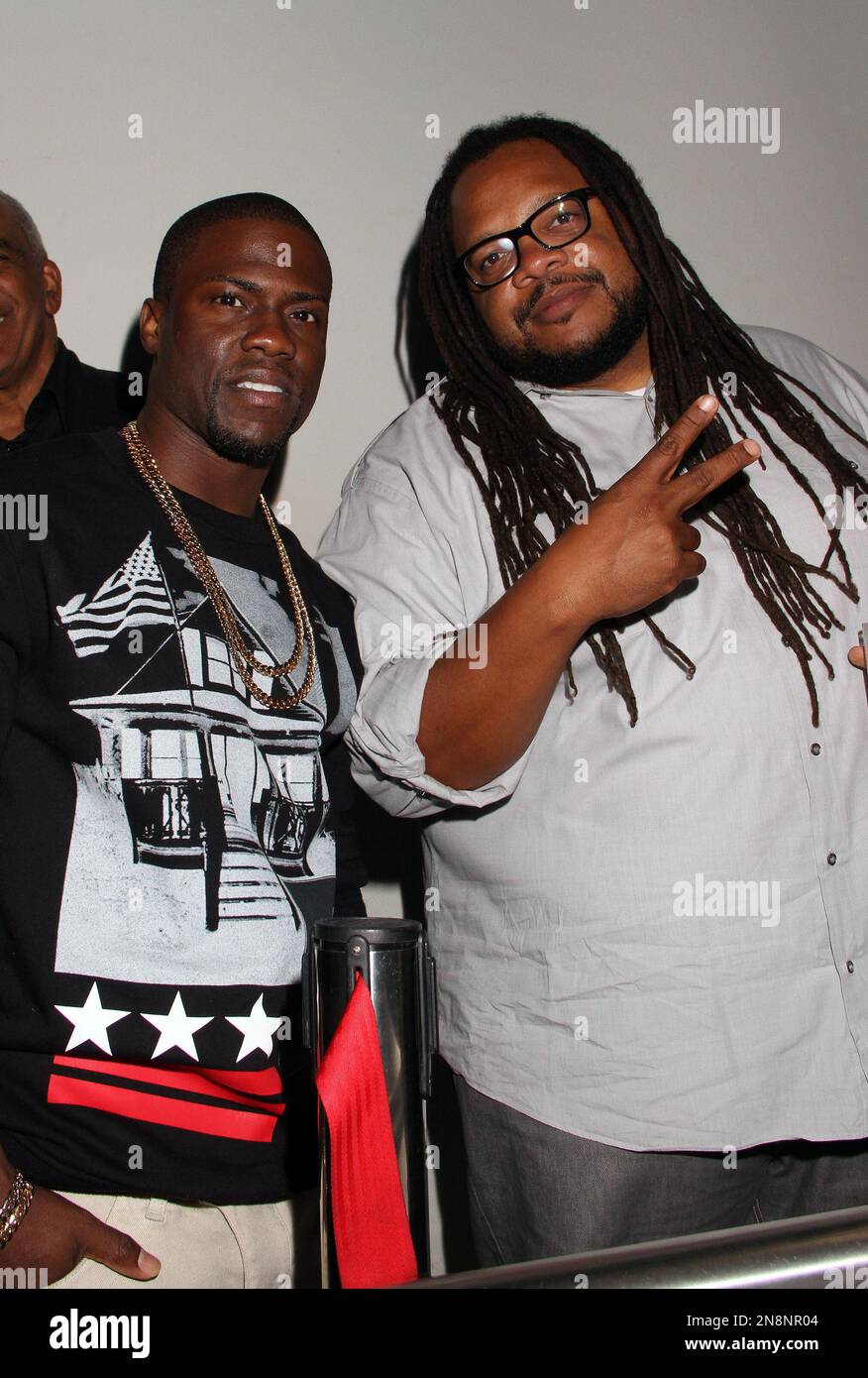 Actor and comedian Kevin Hart and director Chris Robinson attend BET ...