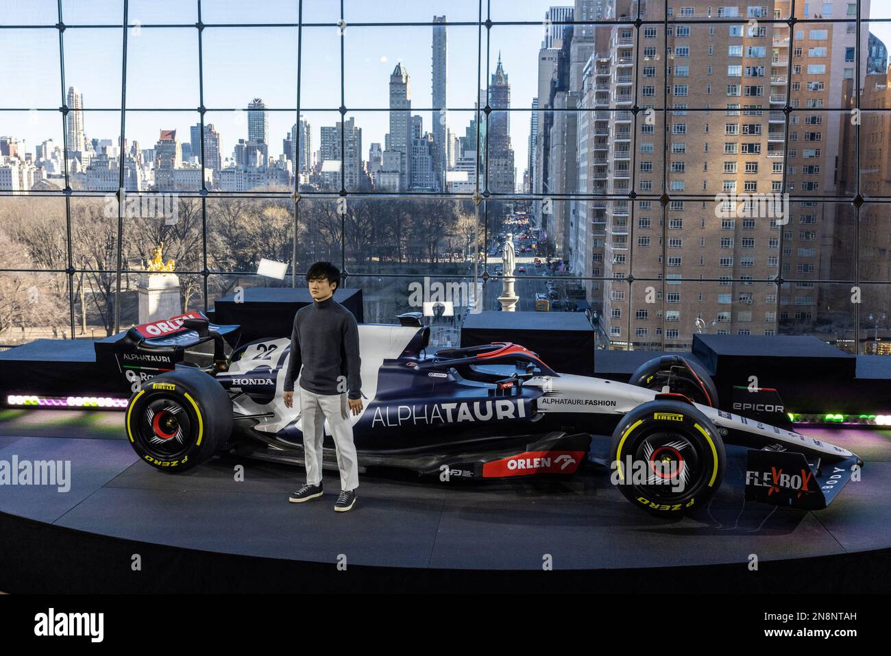 Fashion met Formula One in New York City as Scuderia AlphaTauri ...