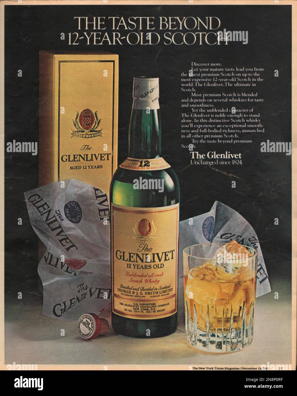 magazine advertisement 1981, paper advert The New York Times magazine ...