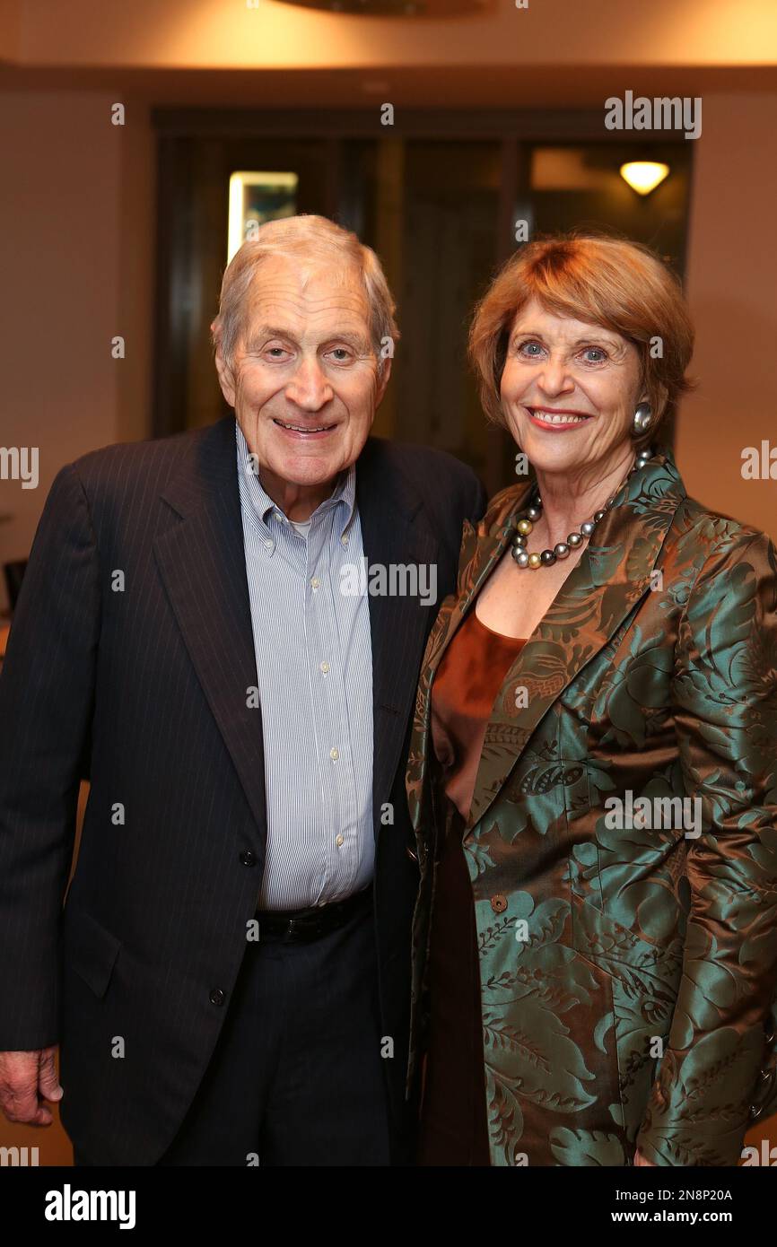 From left, honoree Ray Dolby and wife Dagmar Dolby pose during the 2012 ...