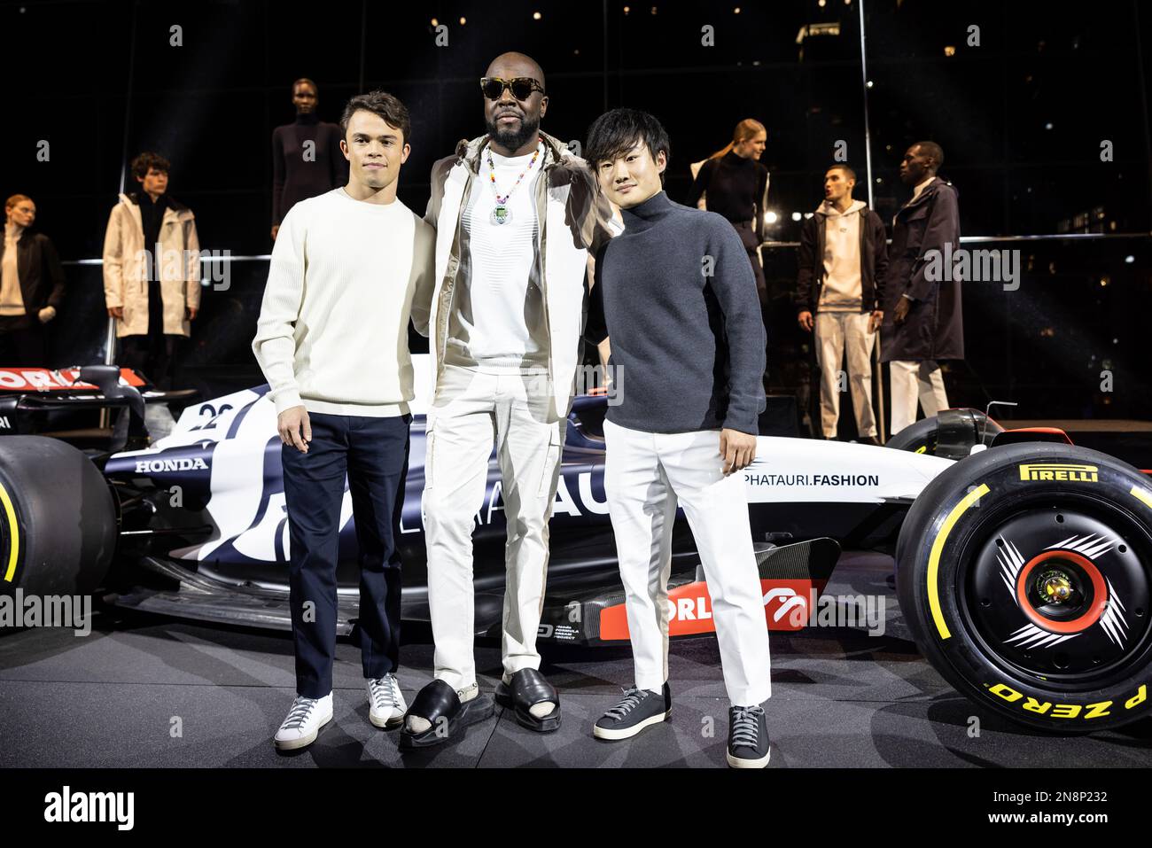 Fashion met Formula One in New York City as Scuderia AlphaTauri ...