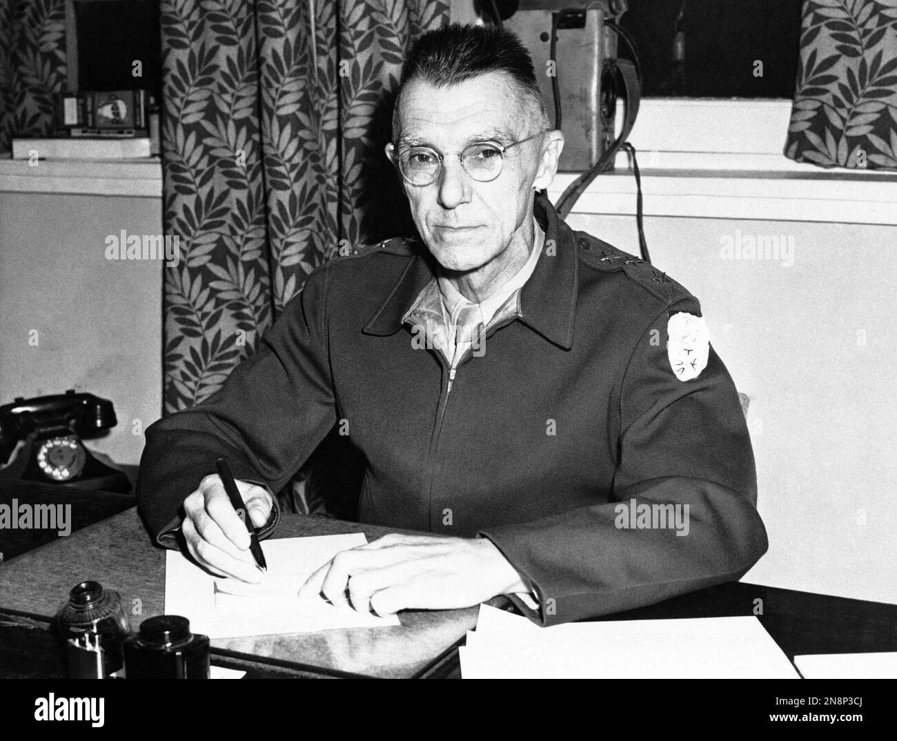 Lieut. General Joseph Stilwell, commander of United States troops in ...