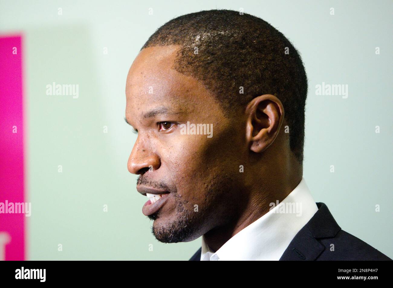 Jamie Foxx attends the LA premiere of A Man's Story on Thursday, Nov. 1 ...