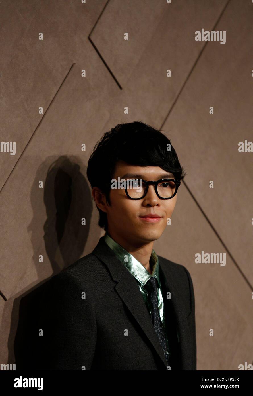 In this Nov. 1, 2012 photo, Hong Kong singer Khalil Fong poses during ...