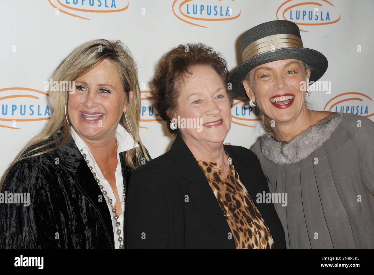 Kelly Stone, from left, Dorothy Stone, and Sharon Stone attend Lupus LA ...
