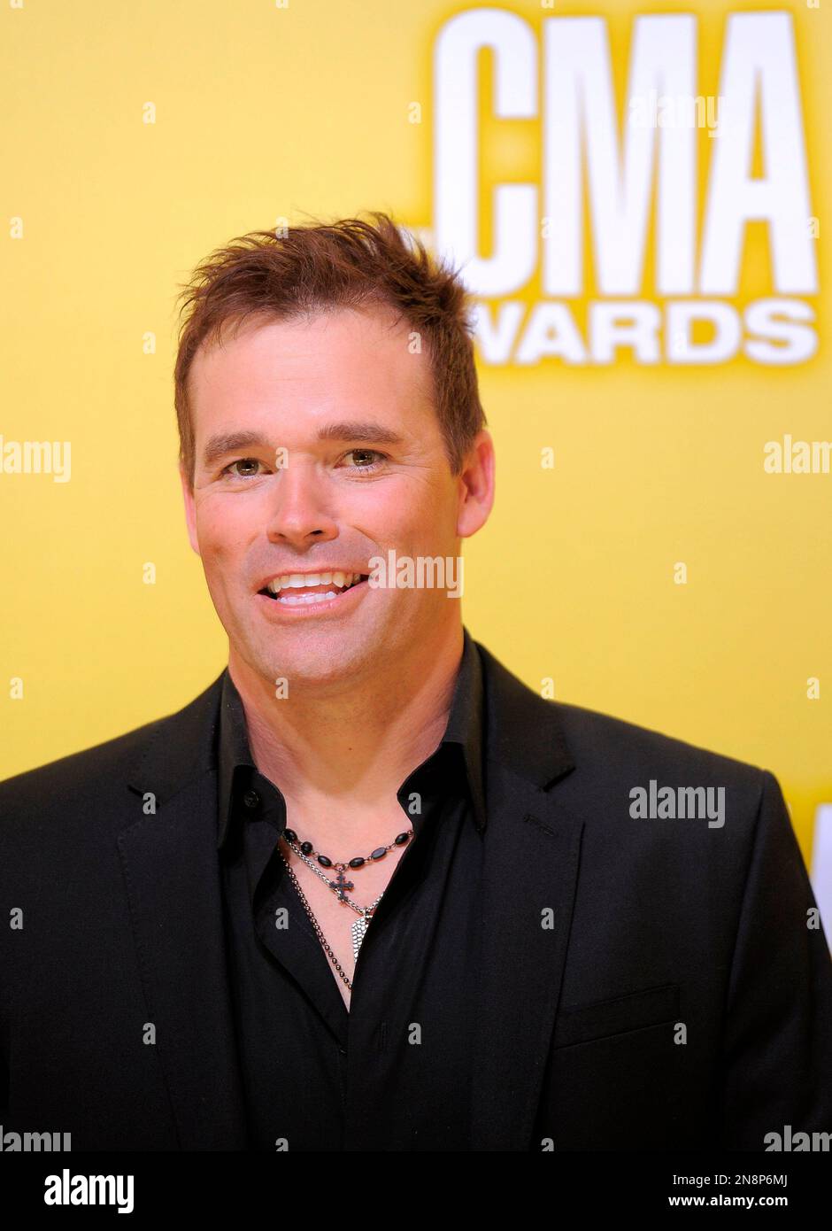James Wesley arrives at the 46th Annual Country Music Awards at the ...