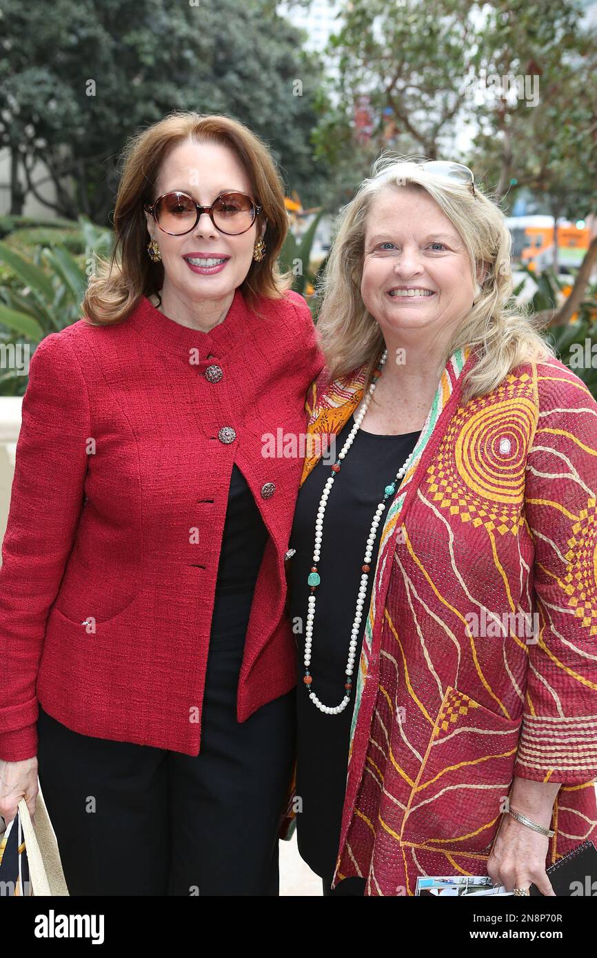 From left, Maria Hummer-Tuttle, Getty Trustee and Eileen Adams, Los ...