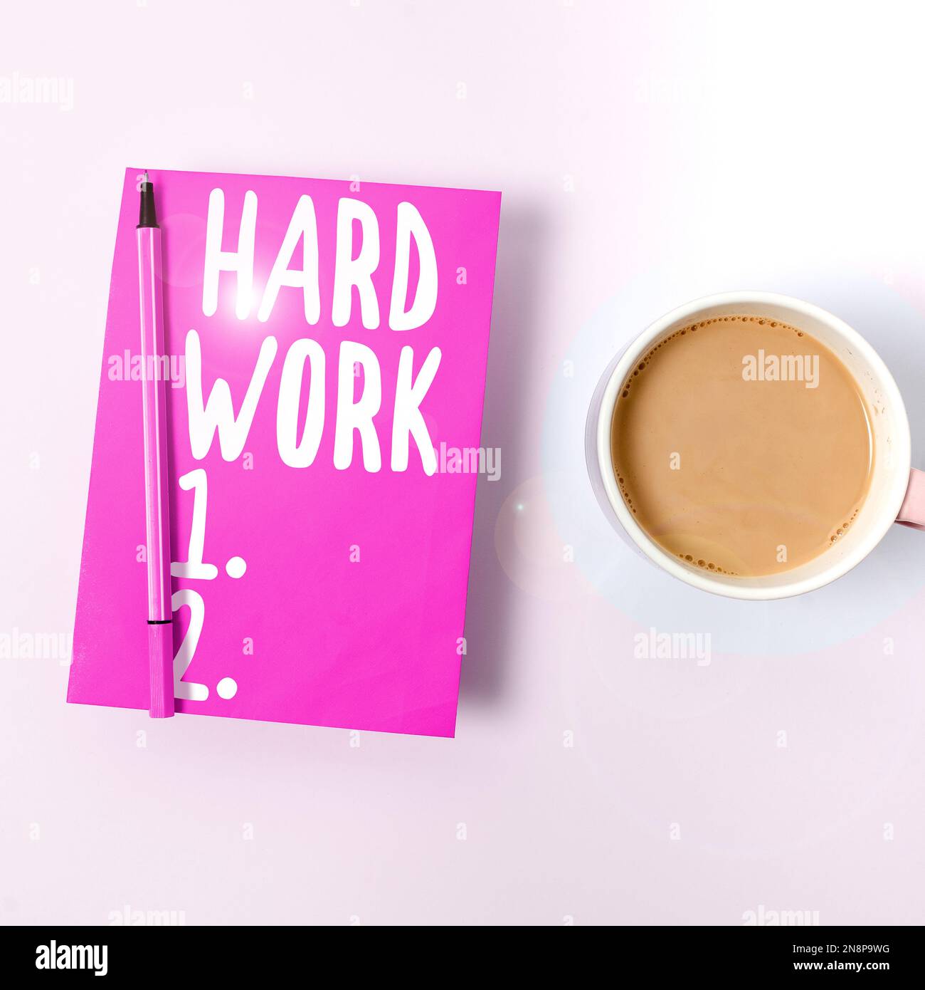 Sign displaying Hard Work. Concept meaning always putting a lot of ...