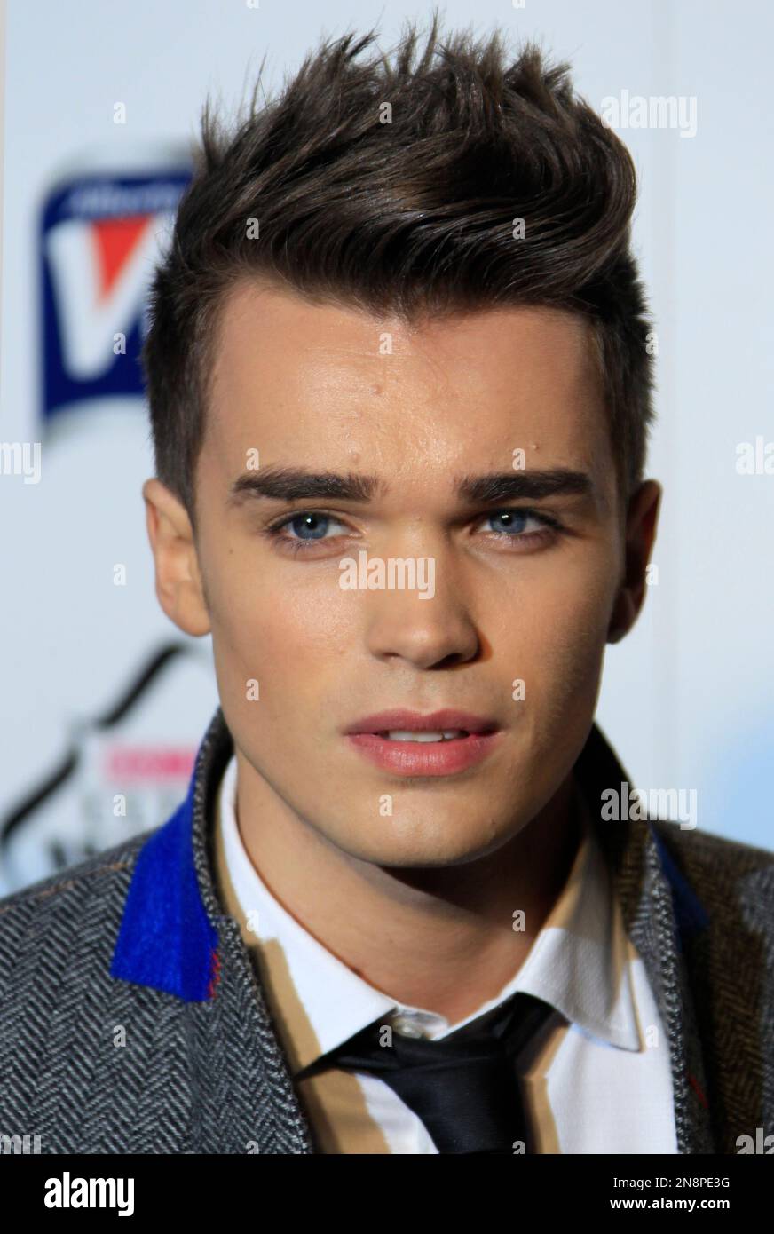 Josh Cuthbert of British band Union J arrives for the Cosmopolitan ...