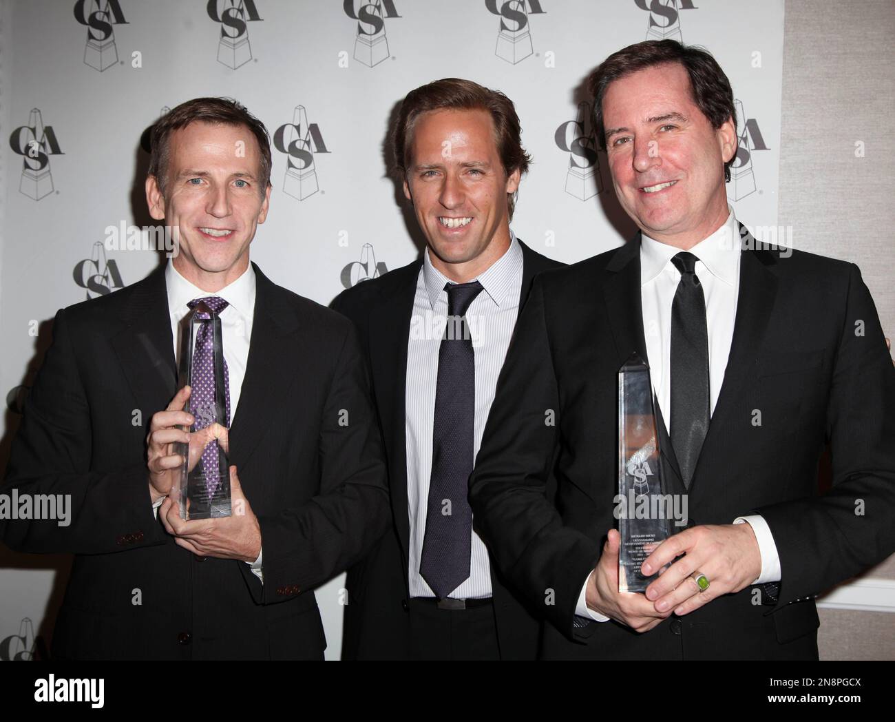 From left, David Rubin, Television Movie or Miniseries winner ...