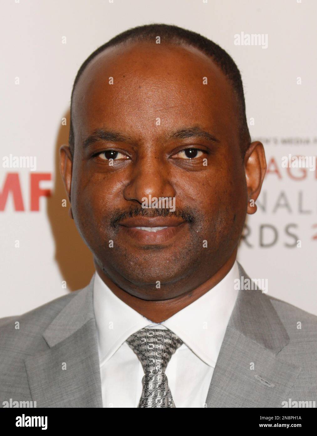 Journalist Elias Wondimu arrives at the 2012 Courage in Journalism ...