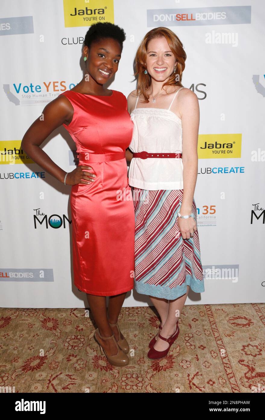 Yanni King and Sarah Drew attend Afternoon Tea To Stop Human ...