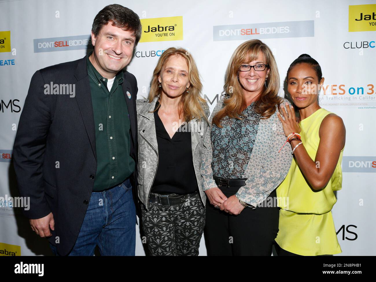 Chris Kelly, Rosanna Arquette, Sharmin Bock and Jada Pinkett Smith ...