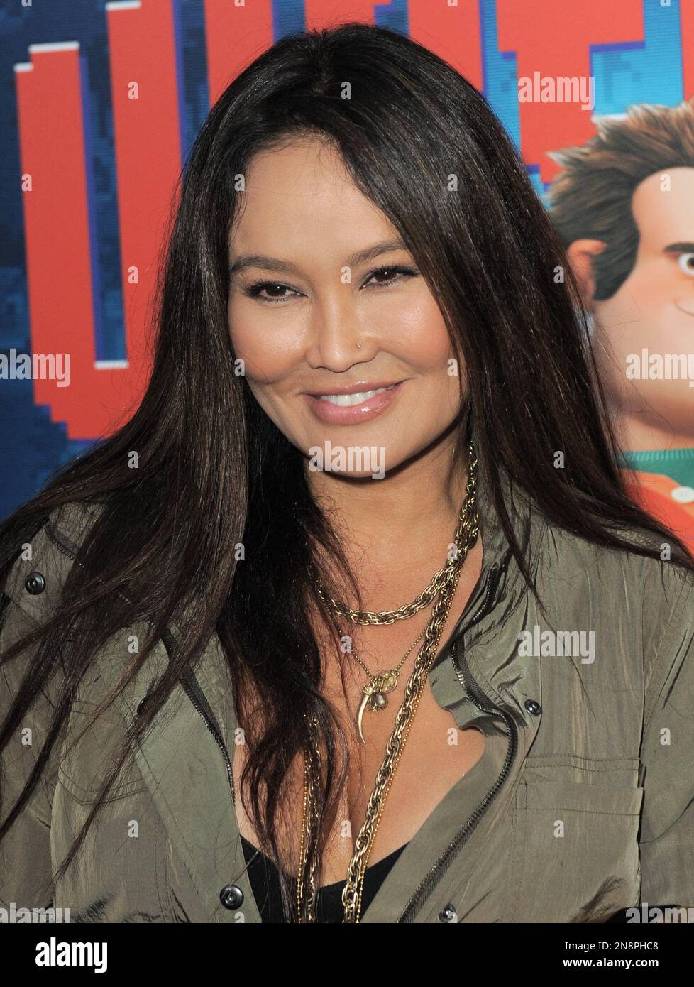 Tia Carrere arrives at the world premiere of "Wreck-It Ralph" at El ...