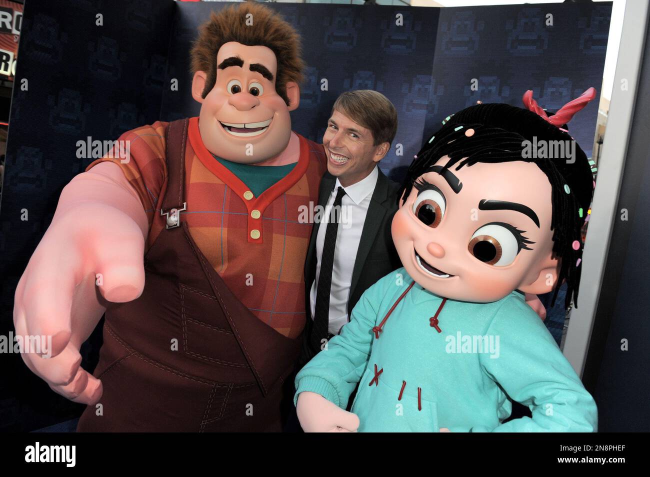 Jack McBrayer arrives at the world premiere of "Wreck-It Ralph" at El ...