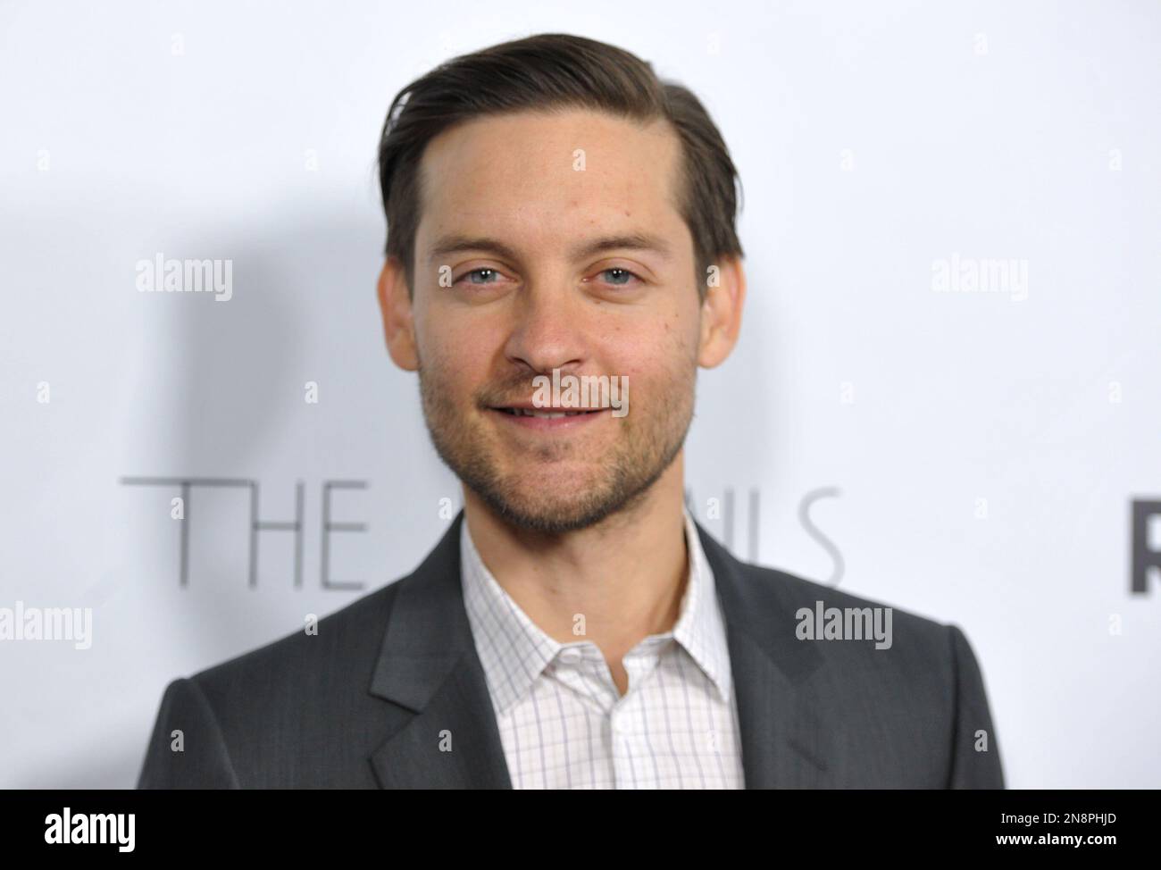 Actor Tobey Maguire attends the premiere of "The Details" at the ...