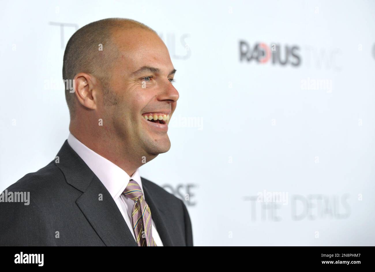 Jacob Aaron Estes attends the premiere of "The Details" at the Arclight ...