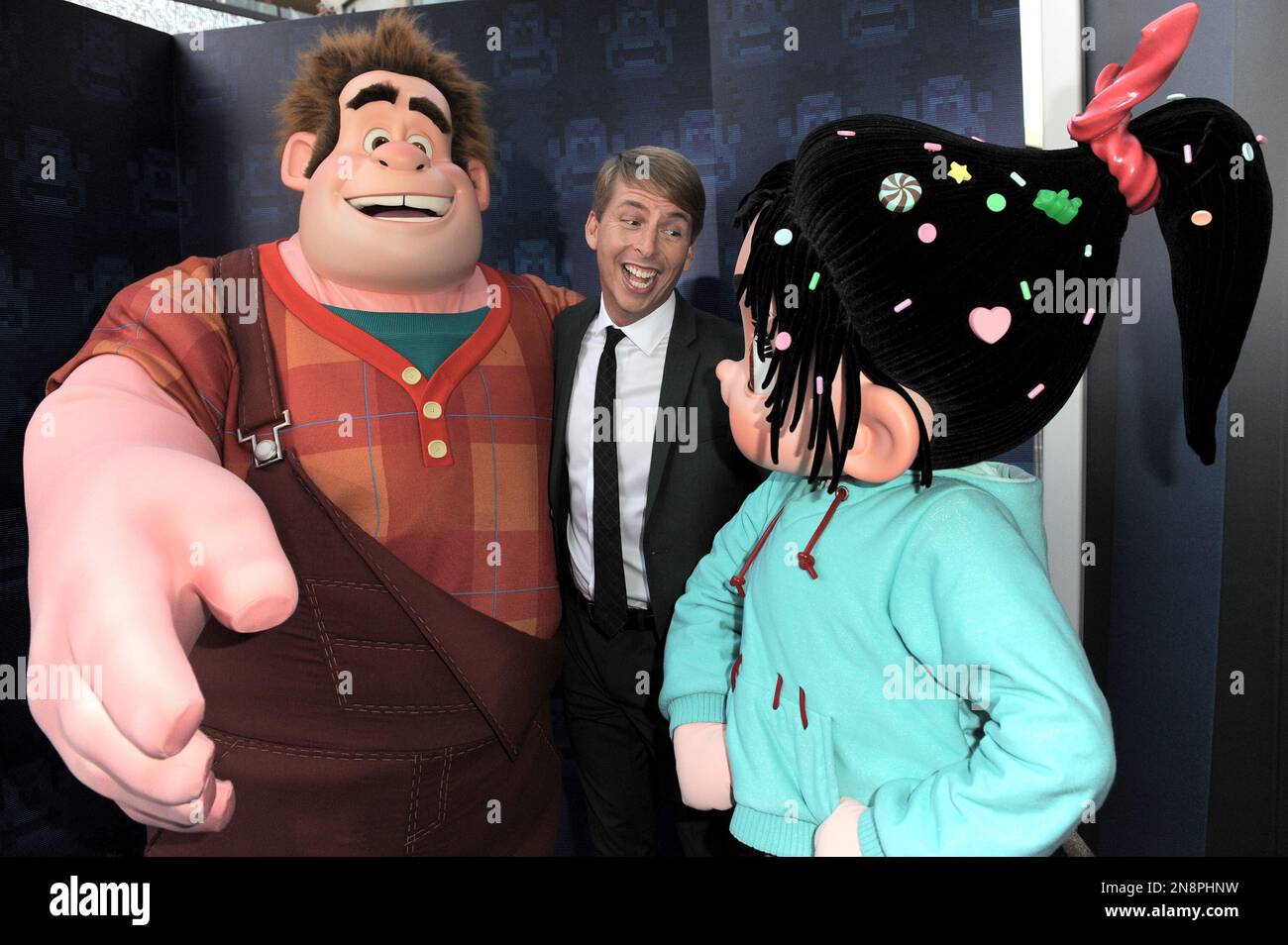 Jack McBrayer arrives at the world premiere of "Wreck-It Ralph" at El ...