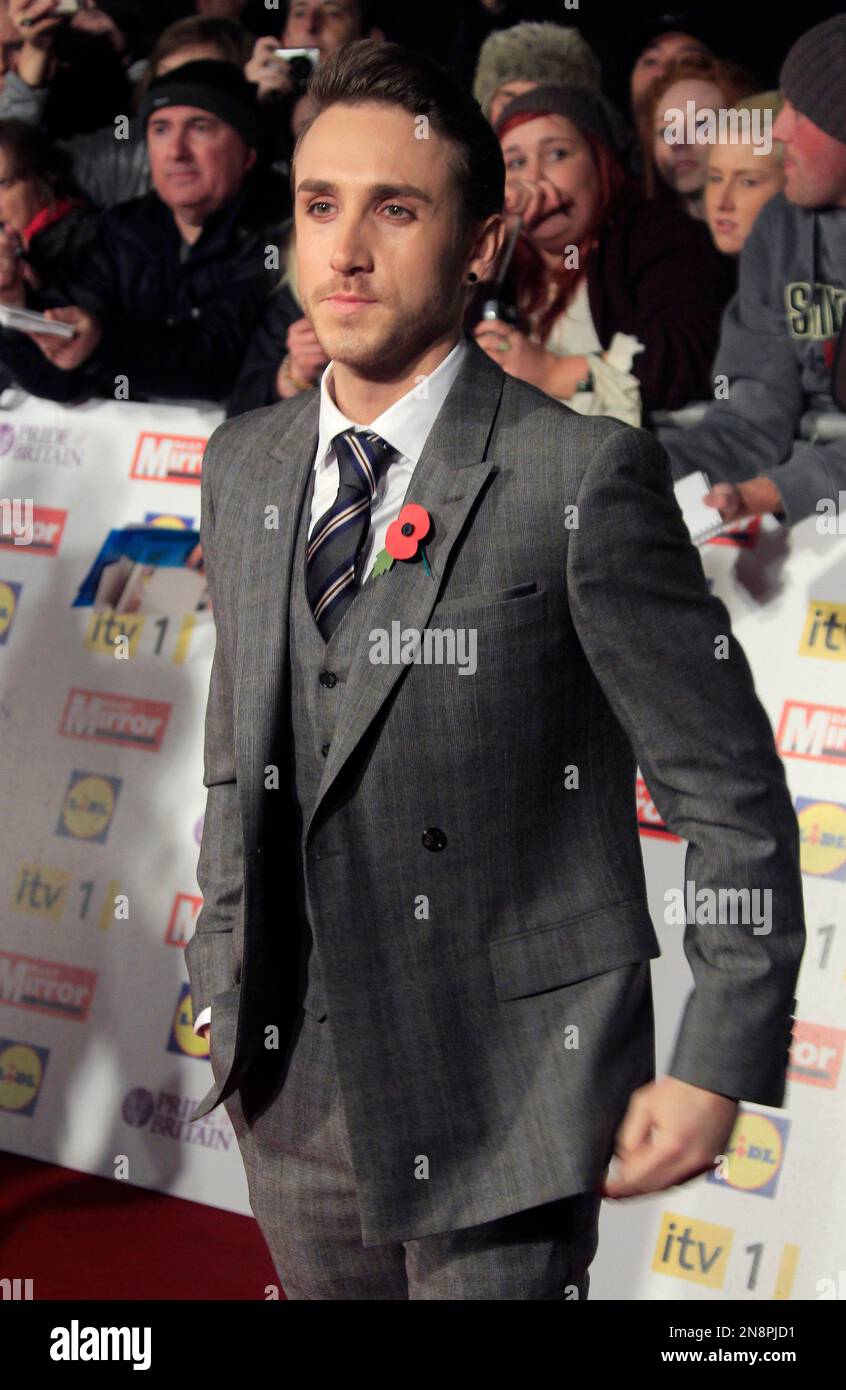 Kye Sones arrives for the Pride of Britain Awards in Grosvenor Hotel ...