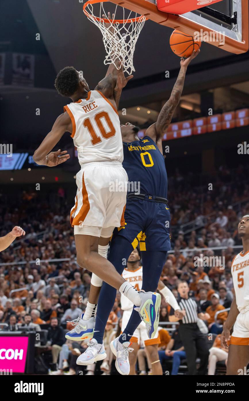 AUSTIN, TX - FEBRUARY 11: West Virginia Mountaineers guard Kedrian ...
