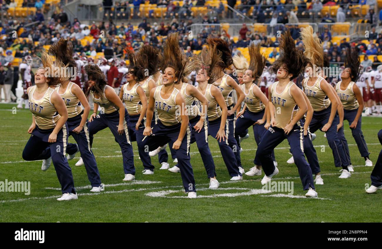 The University of Pittsburgh dance team performs during the NCAA ...
