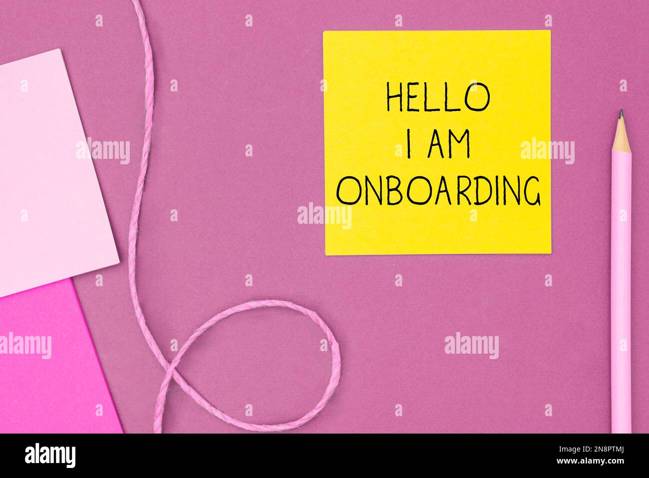 Inspiration Showing Sign Hello I Am Onboarding Business Concept Action Process Of Integrating A