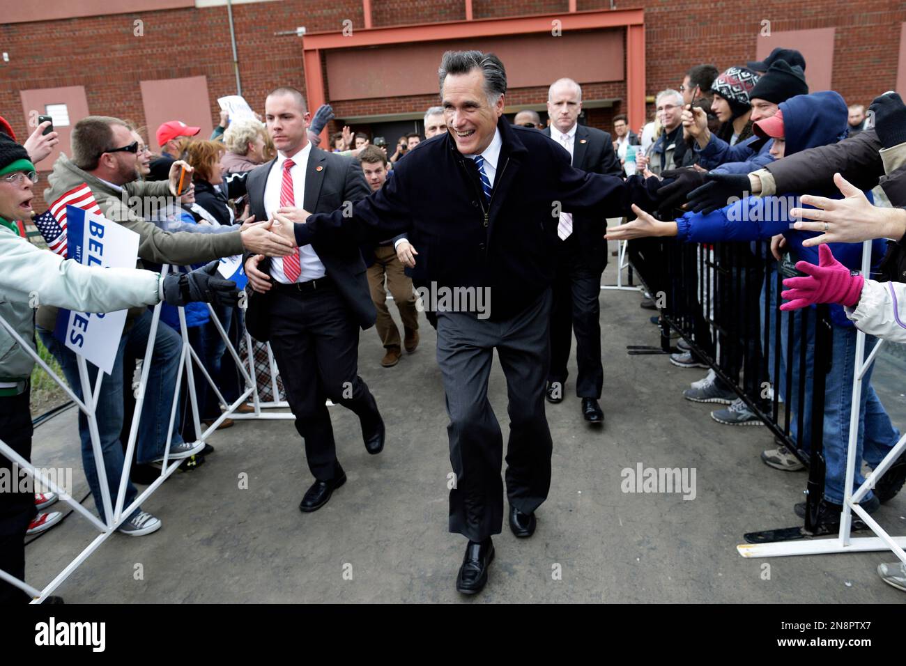 Republican presidential candidate and former Massachusetts Gov. Mitt ...