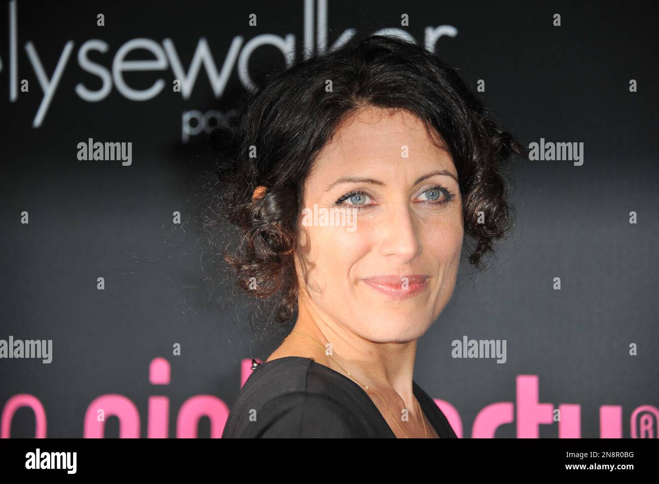 Lisa Edelstein attends the Pink Party at the Hangar: 8 on Saturday, Oct ...
