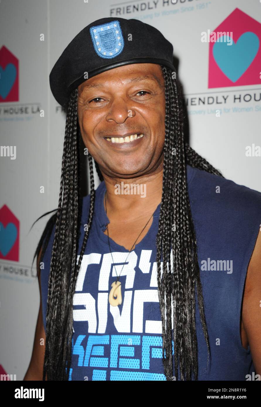Frankie "Kash" Waddy is seen at the LA Friendly House Luncheon on ...