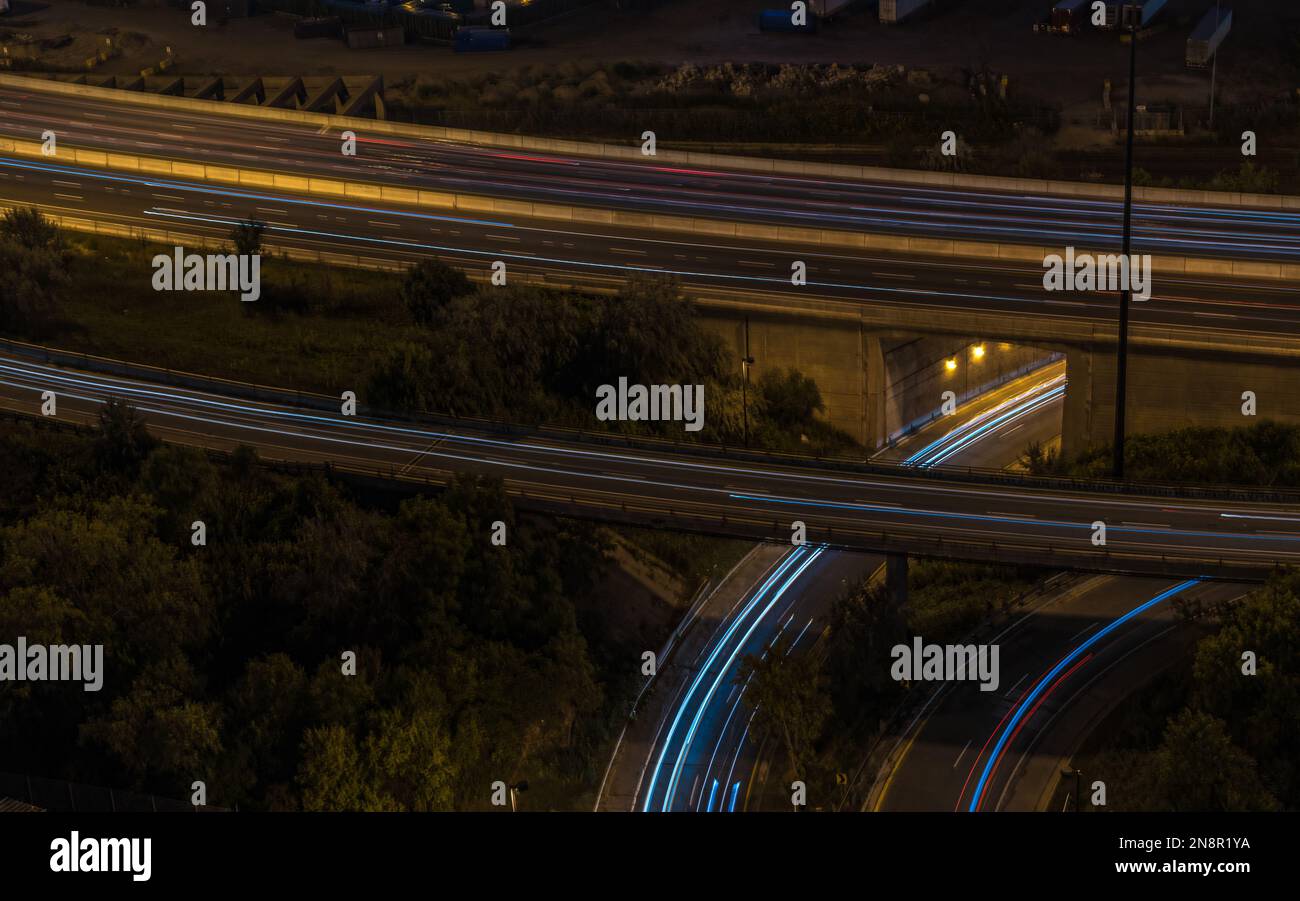 Traffic on the city road in Toronto , Canada Stock Photo - Alamy
