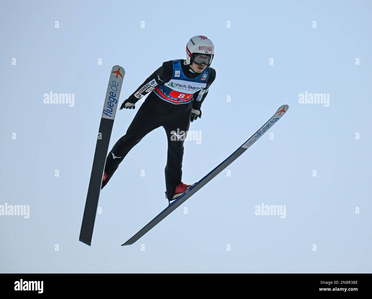 Naoki Nakamura of Japan, soars through the air during his first round ...