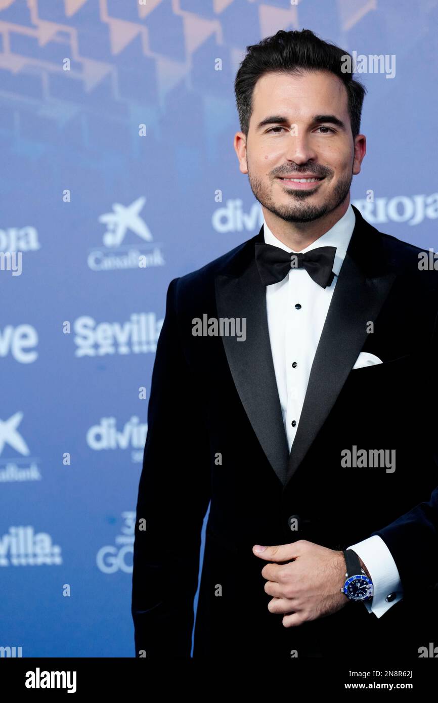 Sevilla. Spain. 20230211, Javier Castillo attends 37th Goya Awards ...