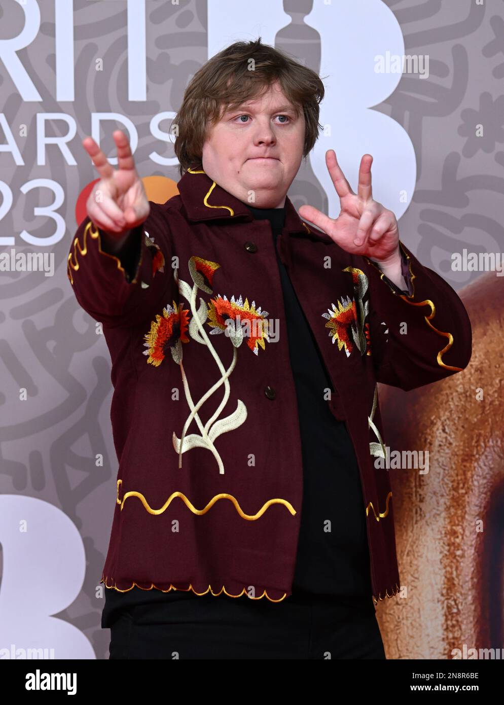 EDITORIAL USE ONLY February 11th, 2023, London, UK. Lewis Capaldi ...