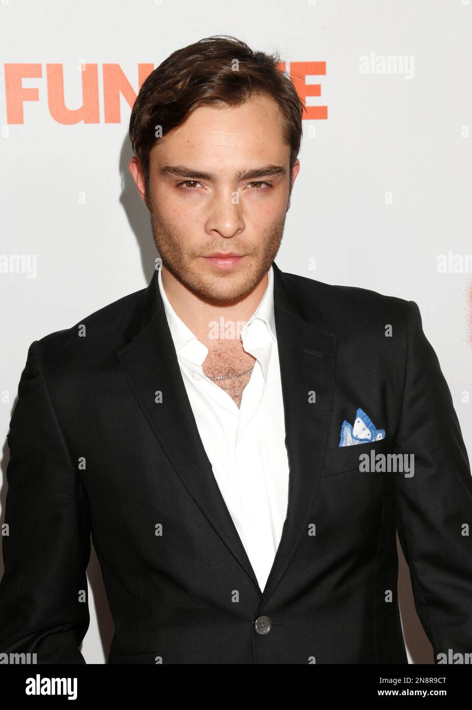 Ed Westwick attends the "Fun Size" Los Angeles Premiere at Paramount ...