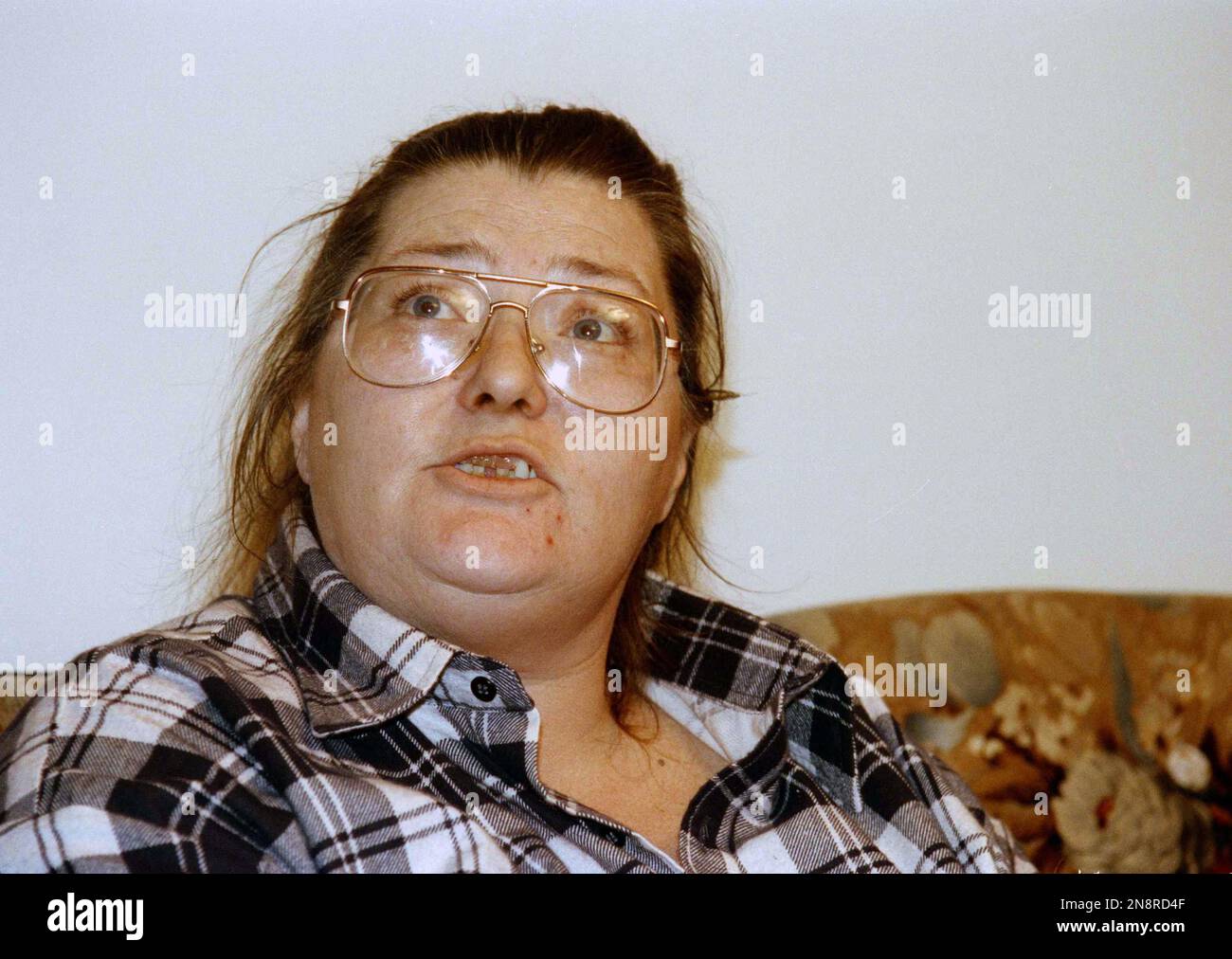 Marilyn Beers, mother of 10-year-old Katie Beers, who was abducted and ...