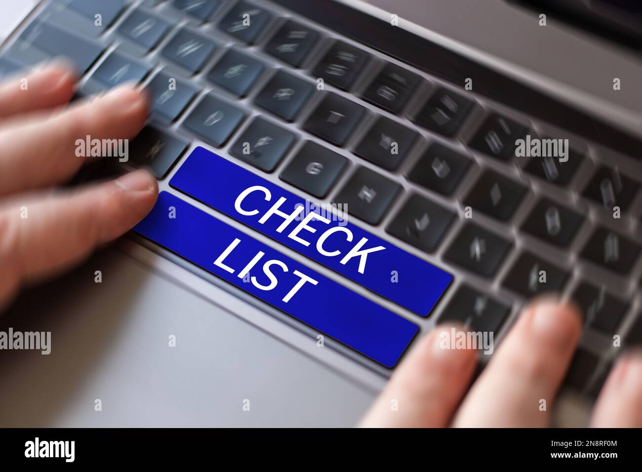 Text sign showing Check List. Word Written on Items required Things to ...