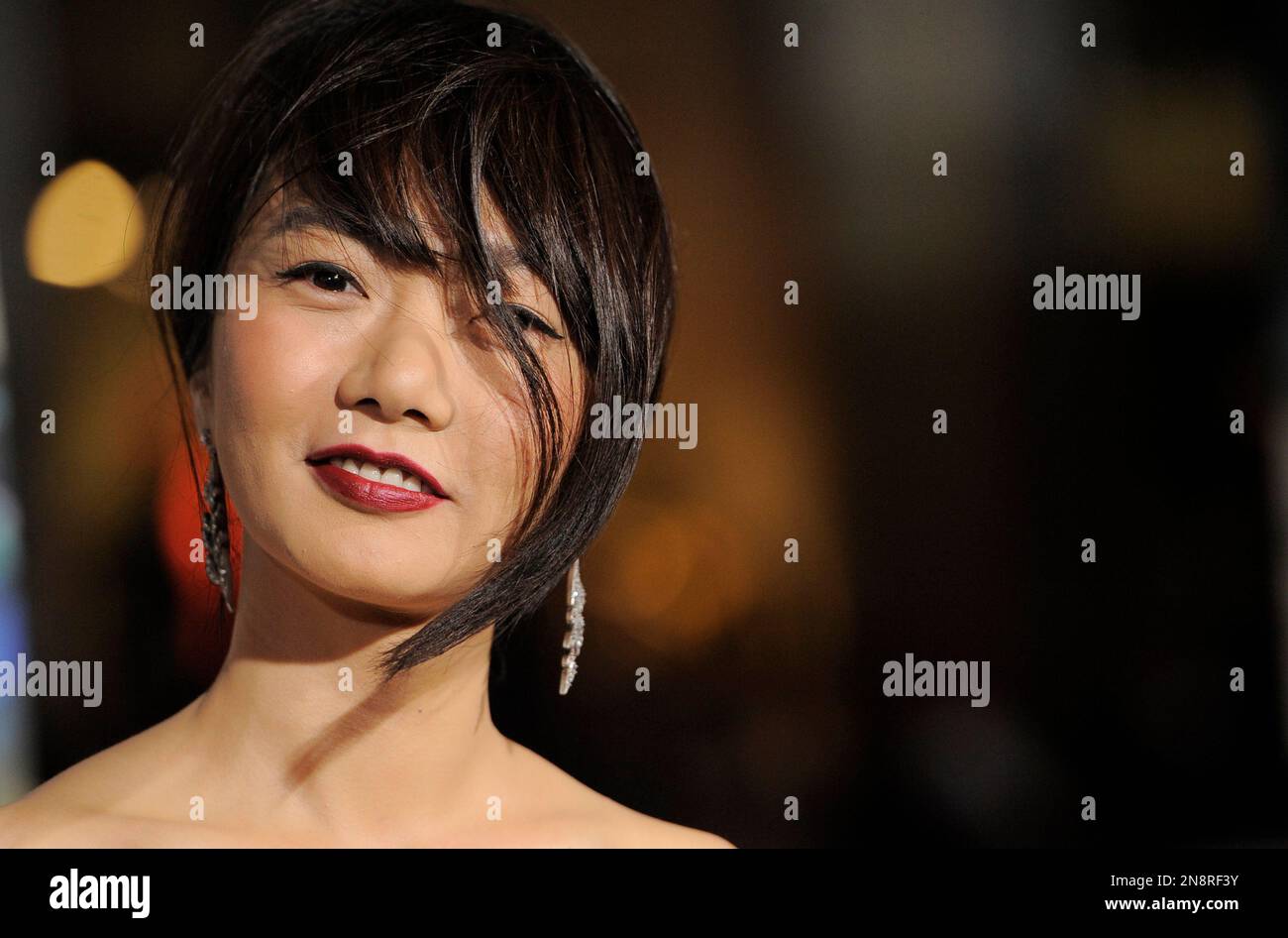 South Korean actress Doona Bae, a cast member in "Cloud Atlas," poses ...